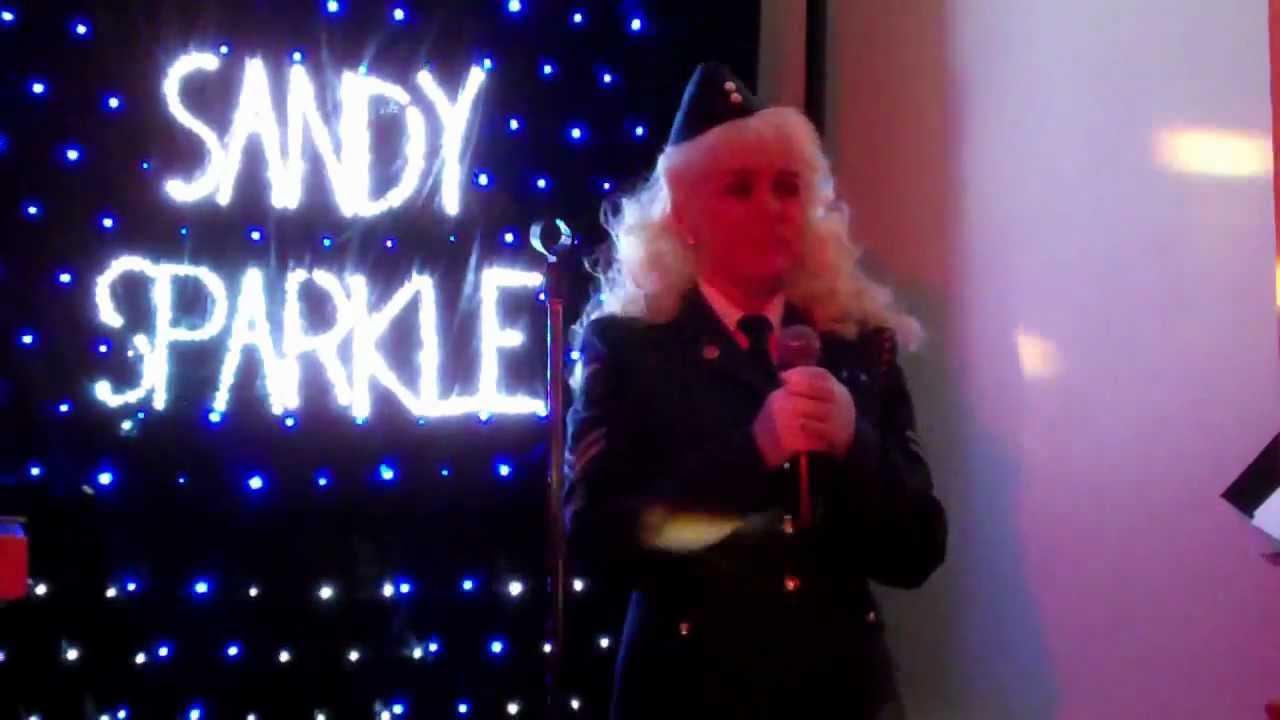 SANDY SPARKLE sings THE OLD RUGGED CROSS - YouTube