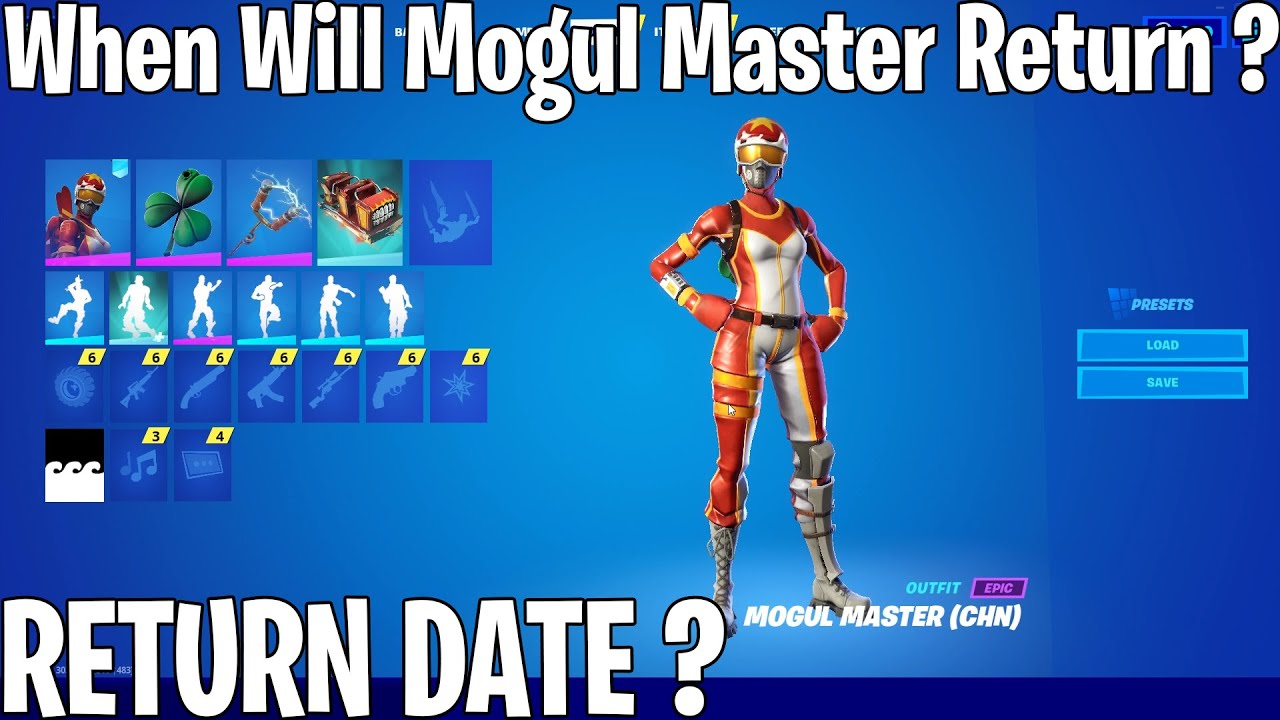 When Will MOGUL MASTER Skin Return Back To The Item Shop ? When Will ...