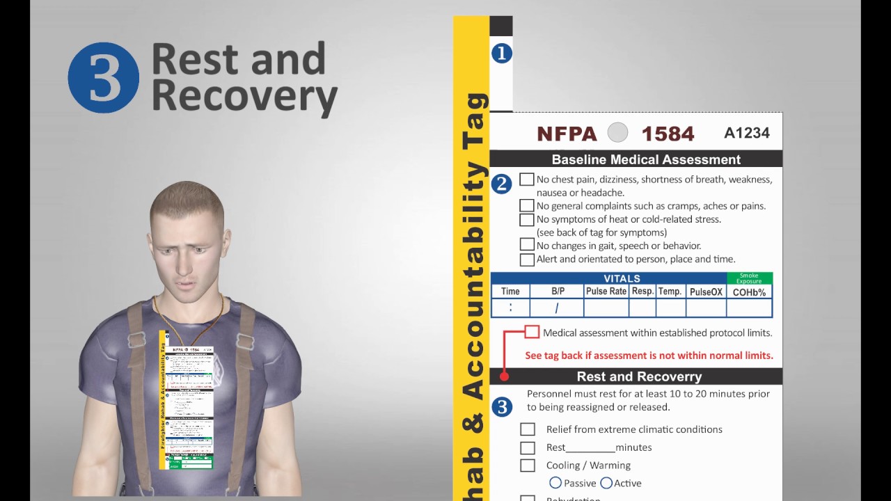 DMS 1584 Firefighter REHAB System - YouTube