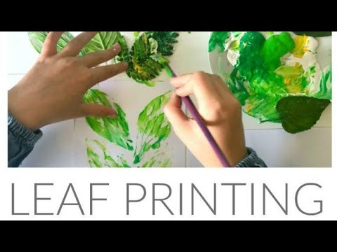 leaf pasting activity | steam task | Juniors task | leaf pasting task ...