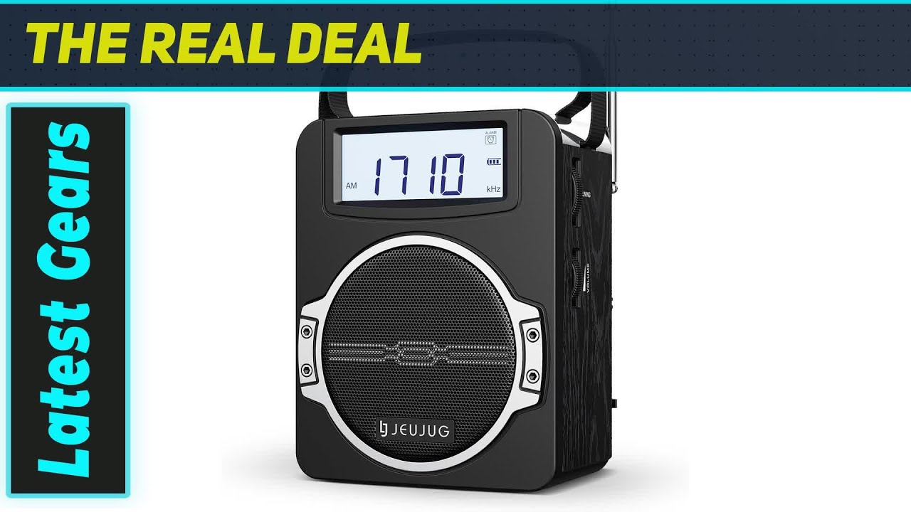 Best Portable AM FM Radio? Digital, Bluetooth, and Loud! - YouTube