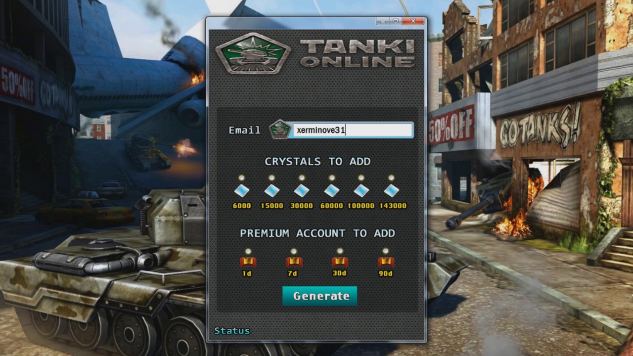 How to get free Tanki Online crystals - YouTube