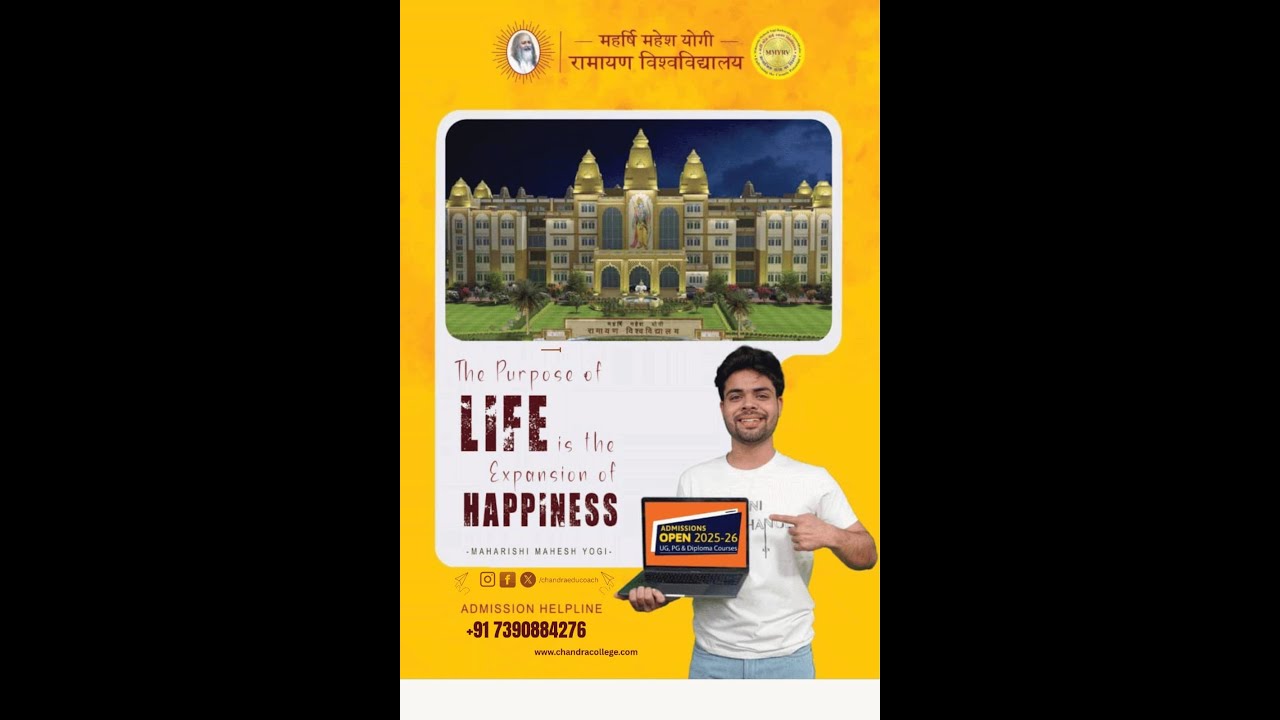 New Admission Open 2025 | Apply Now | Chandra College of Technology ...