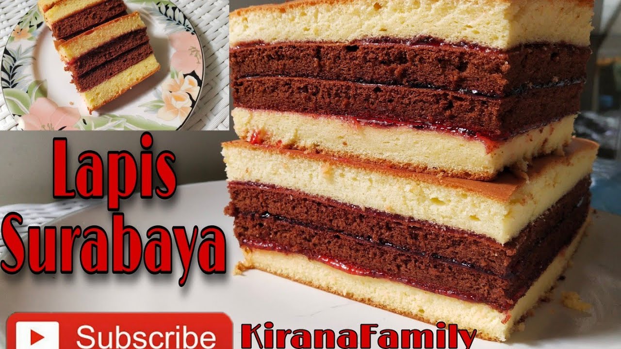 Resep Lapis Surabaya Ekonomis Youtube