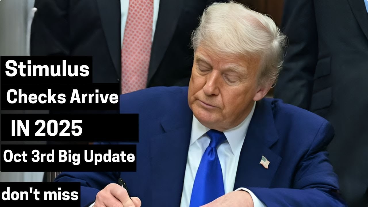🔥October 3rd Stimulus Check Update – Full Details on Payments ...