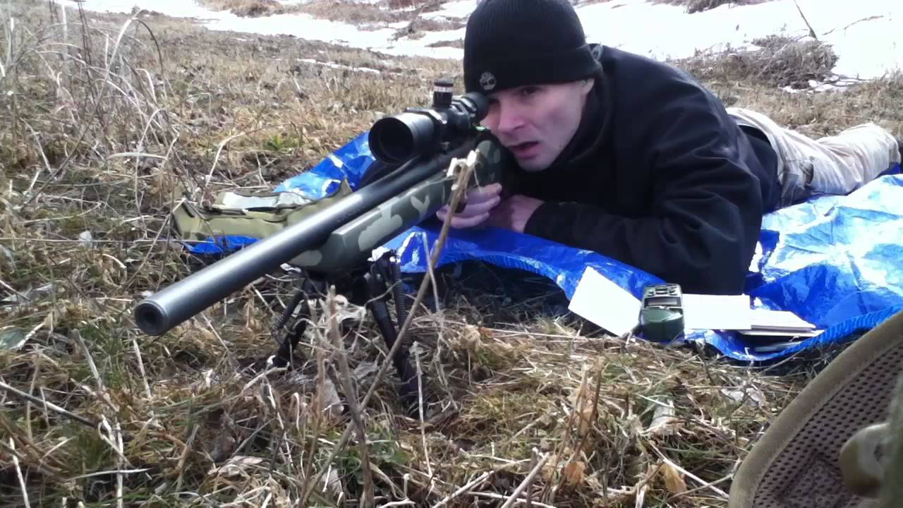 Remington 700 sps tactical 500 yards long range shooting - YouTube