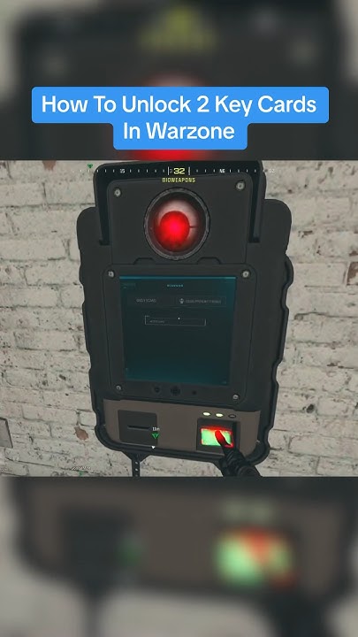 How To Unlock 2 Key Cards In Warzone - YouTube