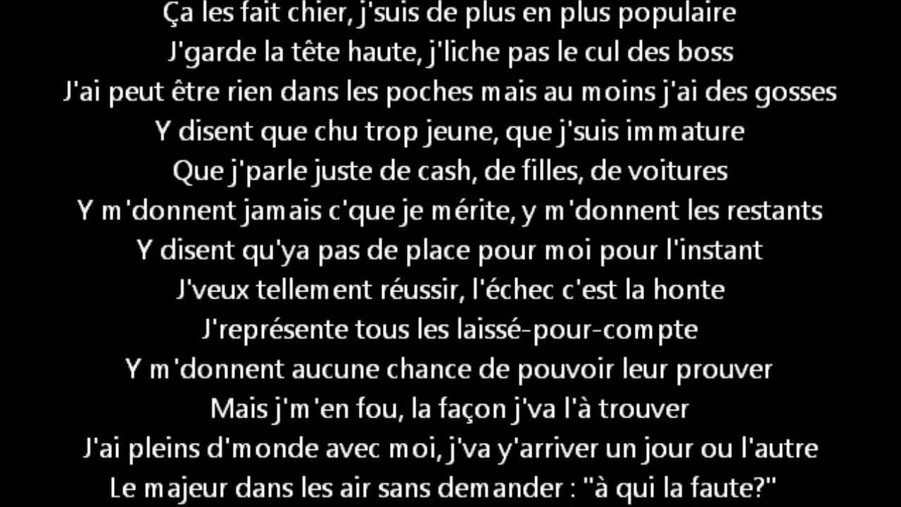 HIP HOP - Ale Dee - (Paroles) - HD - L'explication ... - YouTube