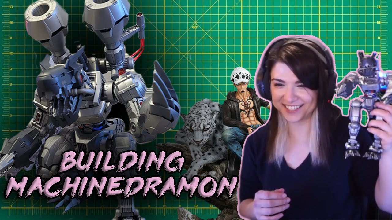 Building Machinedramon Model Kit - His Name is Machine D Ramon - YouTube