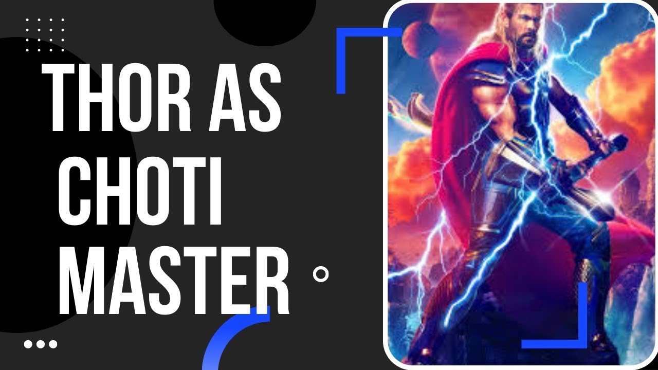 thor choti master 🤣🤣 Tony thug life 🤣🤣 - YouTube