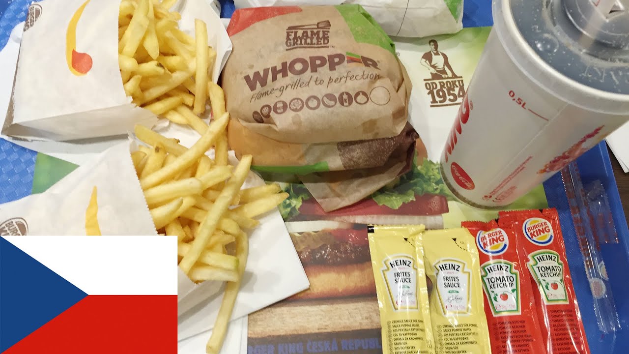 Burger King Czech Republic BBQ Wrap Whopper and Mustard Heinz Sauce ...
