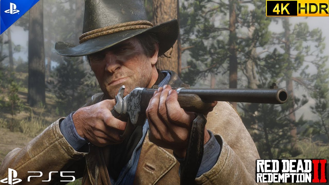 Red Dead Redemption 2: [ 4K 60f ] [ PS5 ] interesting and fun moments ...