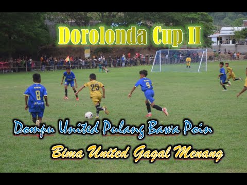 Dorolonda Cup II : Grub B Bima United Emas U 12 (0) Vs (1) Dompu United Tupa U 12 ‐ Lap. Mako ...