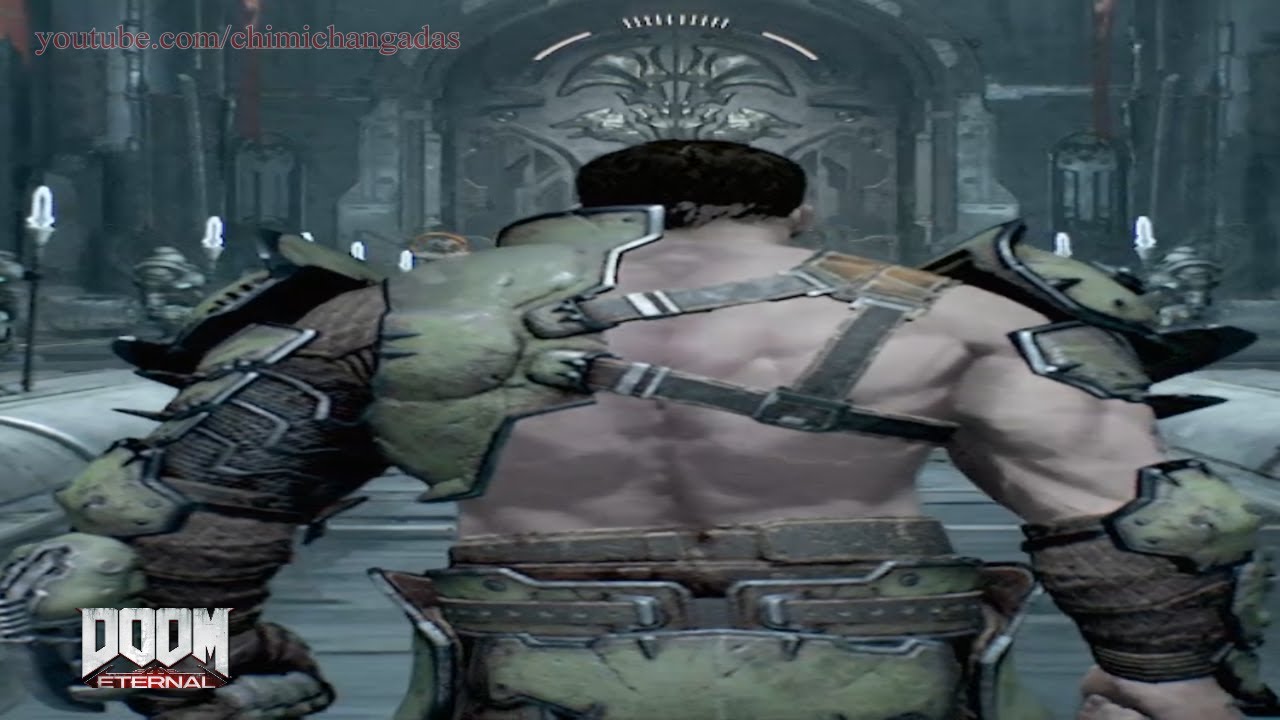 Wide Doom Slayer Sentinel Prime Walking 4K - Doom Meme - YouTube