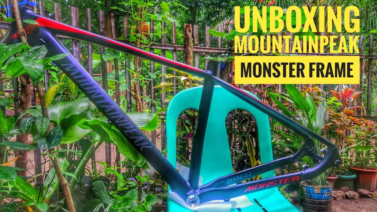 UNBOXING MOUNTAINPEAK MONSTER FRAME(29er) - YouTube