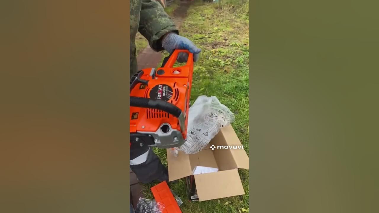 Обзор бензопилы BRAIT BR 4518 - YouTube