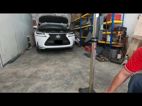 X-431 ADAS | Calibration steps of pre-collision system on LEXUS NX200T ...