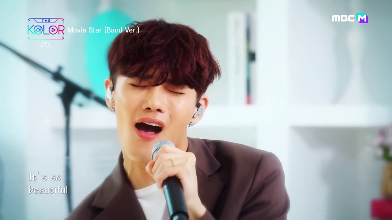 CIX - MOVIE STAR (BAND VER) | THE KOLOR - YouTube