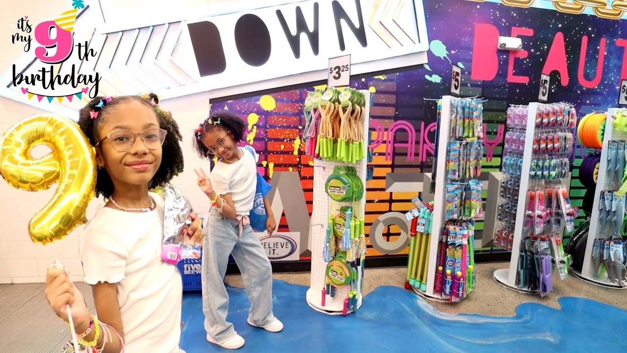 SHE TURNED THE BIG 9 🎉 - YouTube