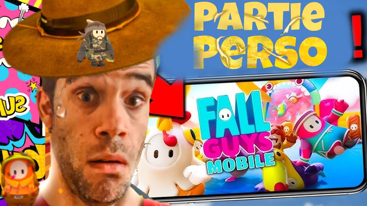 FALL GUYS est enfin disponible sur MOBILE ?? go faire des parties perso ...