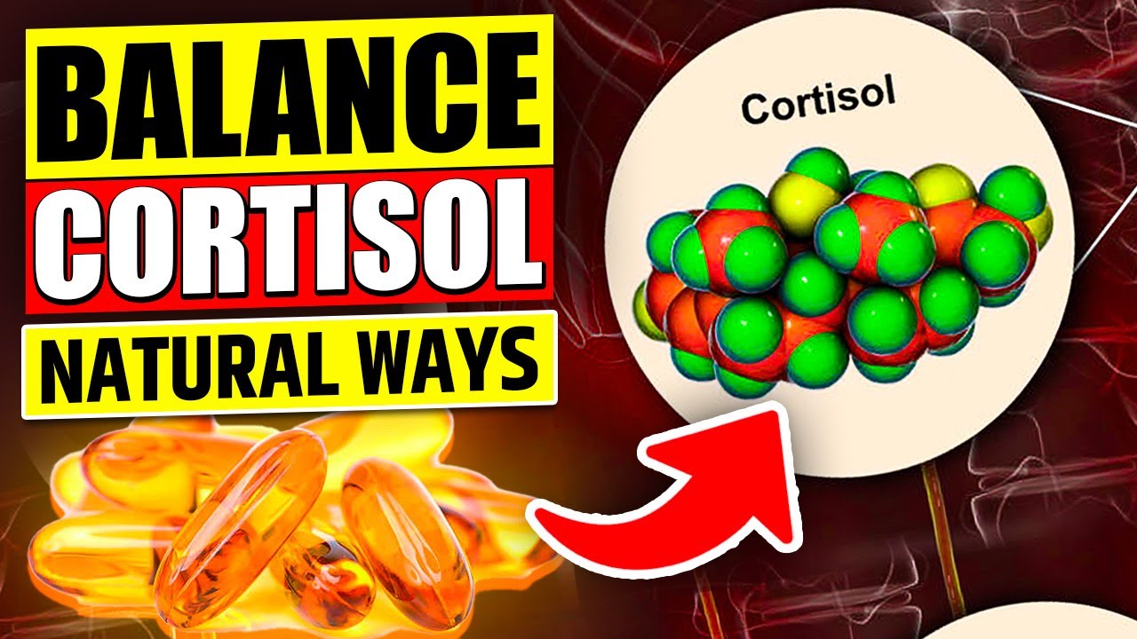 How to balance cortisol levels naturally - YouTube
