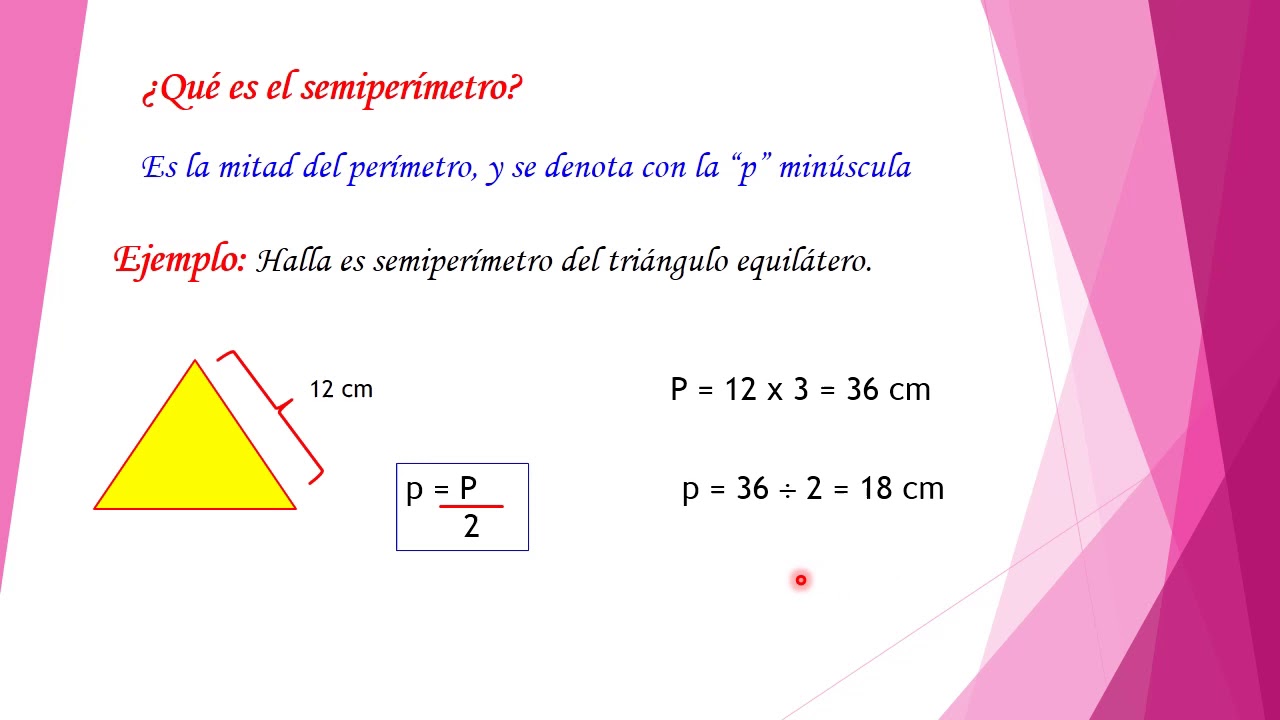 PERÍMETROS Y SEMIPERÌMETROS 4º - YouTube