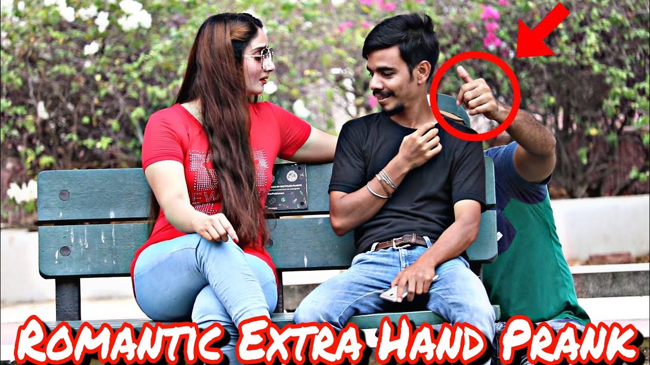 Romantic Extra Hand Prank Part 2 Pranks In Pakistan Desi Pranks 2 0