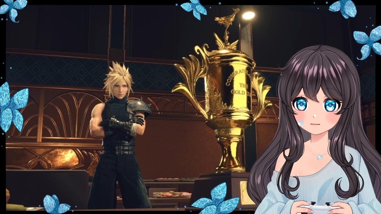 Cloud Strife, riding for Bill's Chocobo Ranch l FINAL FANTASY VII ...