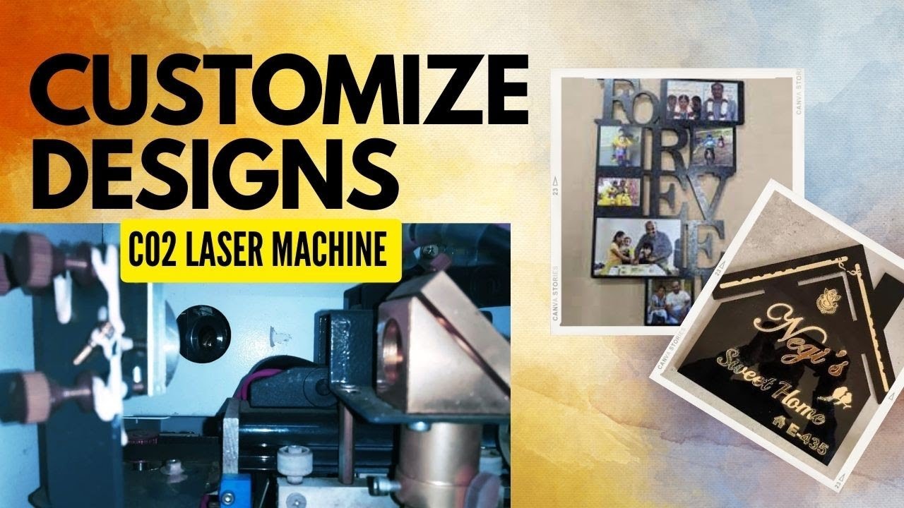 co2 laser machine || कटिंग डिजाइन || upload in software format || corel ...