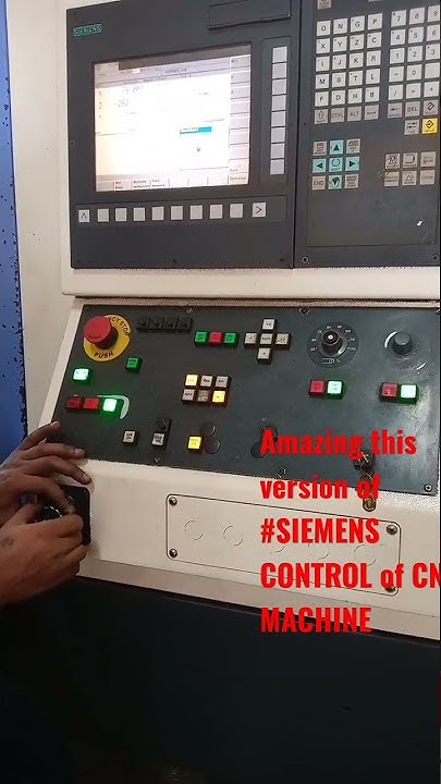 Amazing Version Of Cnc Machine Cncprogramming Cnc Cncmachine Siemens Control Cnc Shorts Youtube