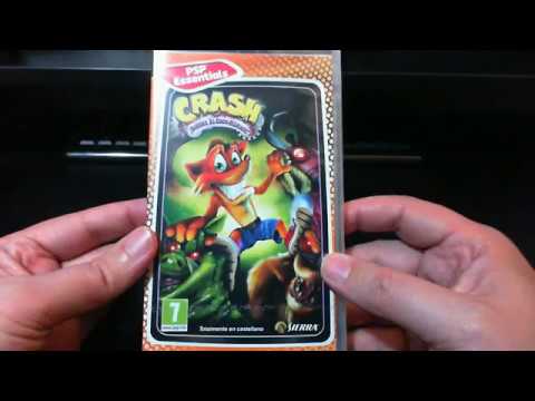 Retro Unboxing Crash: Guerra al Coco-Maníaco PsP - YouTube