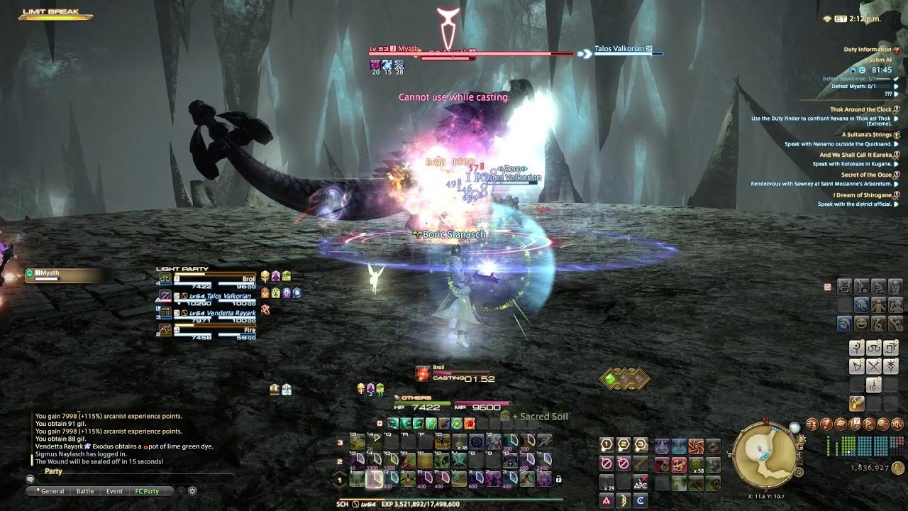 FINAL FANTASY XIV Sohm Al Dungeon - YouTube