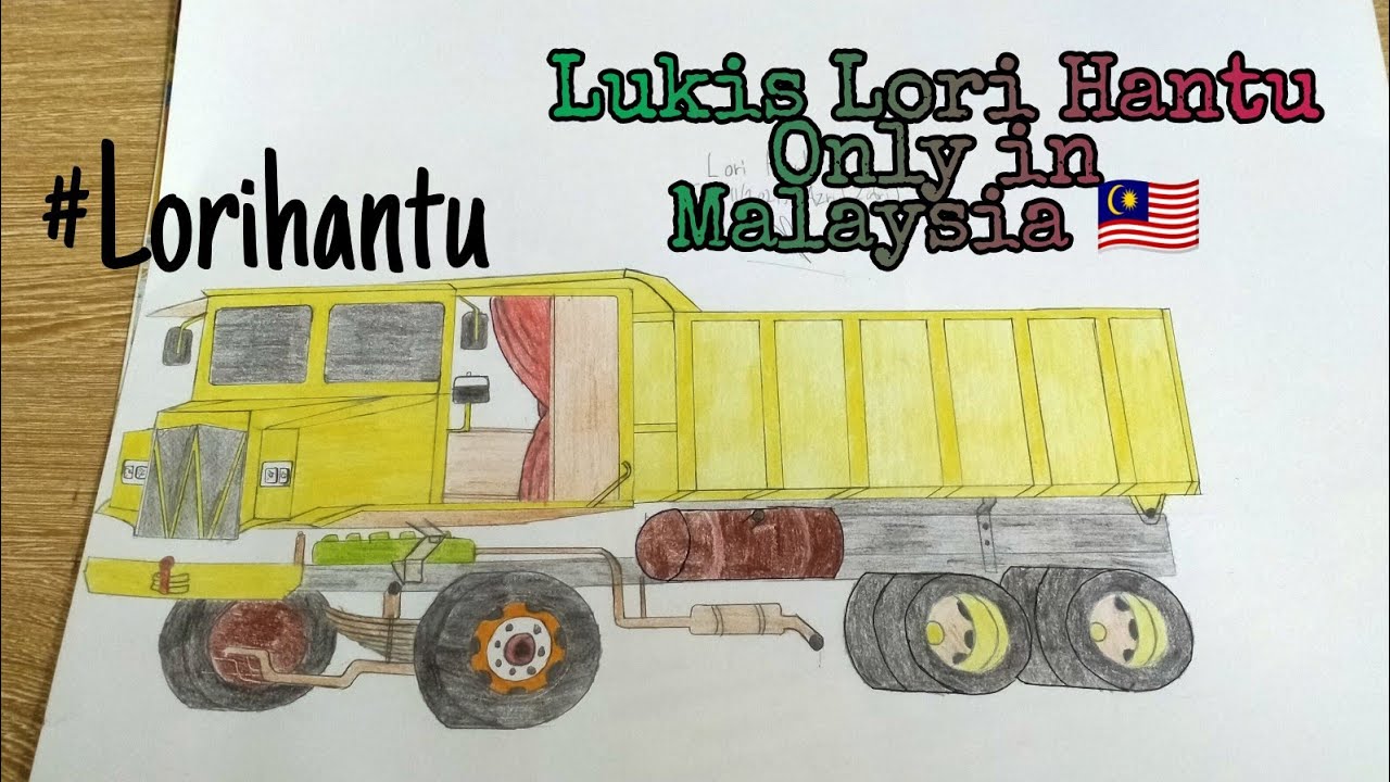 Lukis Lori Hantu Only in Malaysia🇲🇾 - YouTube