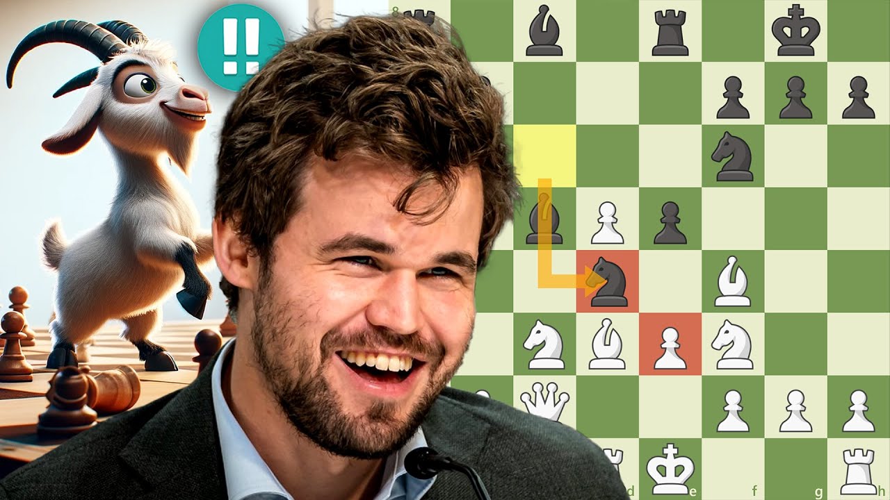 Chat e Comentaristas VÃO À LOUCURA com esta jogada de Magnus Carlsen ...
