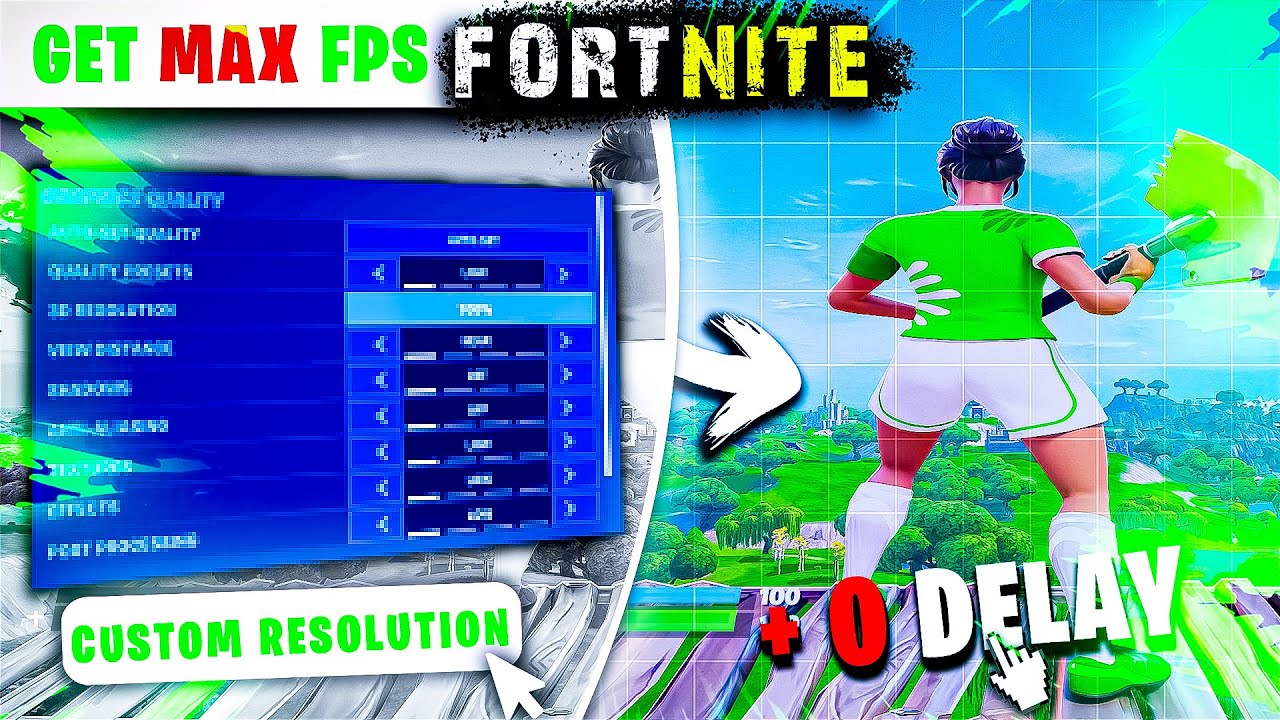 🔧Fortnite Settings: Best Stretched Resolution Guide ( Boost FPS - 2025 ...