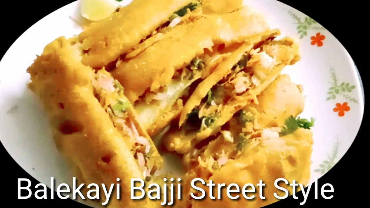 Balekayi Bajji l Street style Balekayi Bajji - YouTube