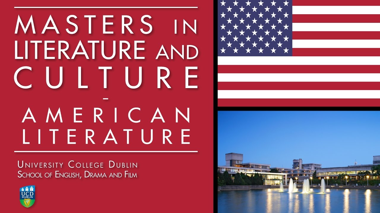 American Literature strand of the MA in Literature and Culture at UCD ...