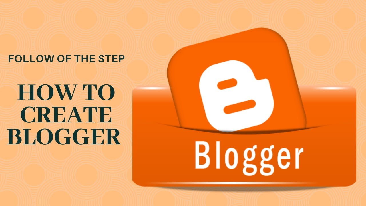 How to create new blogger account#Follow of simple step#let's begin ...