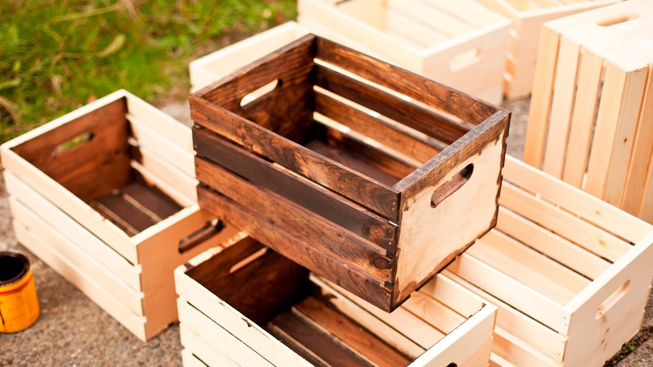 Awesome idea for a house from an old box - YouTube