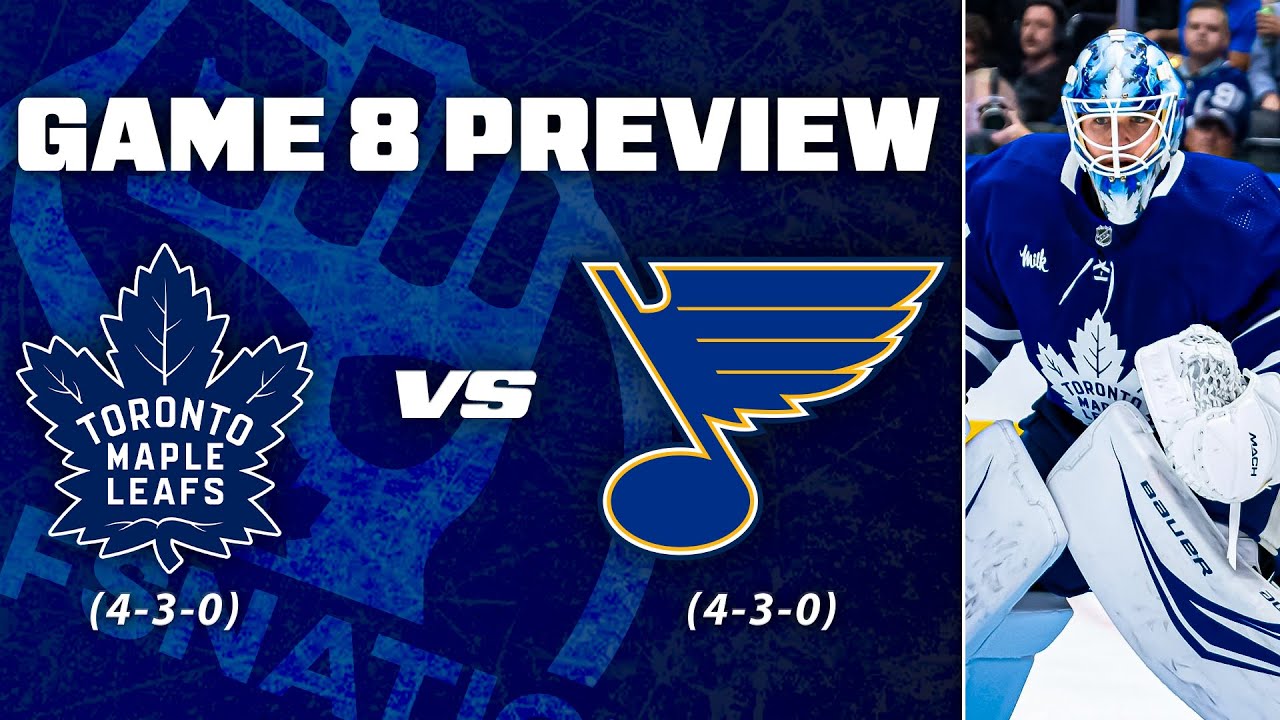 Maple Leafs vs St. Louis Blues - Game 8 Preview & Bets - YouTube