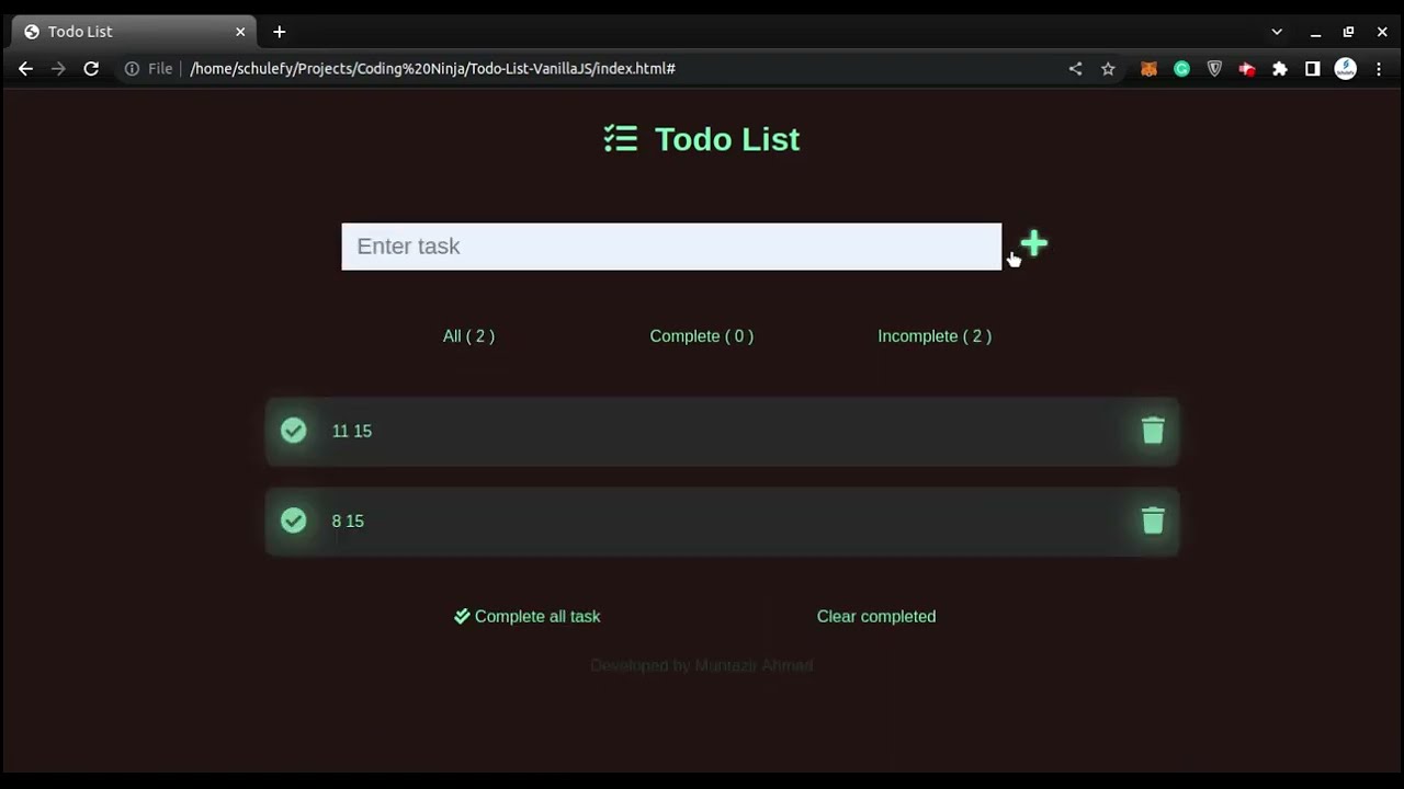 Simple Todo List App In Pure Javascript YouTube simple-todo-list-app-in-pure-javascript-youtube