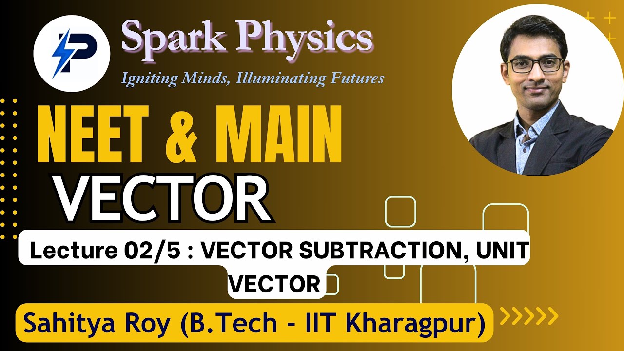 Vector : Lec 02/5 | Spark Physics:Neet & Main Series| Class XI ...