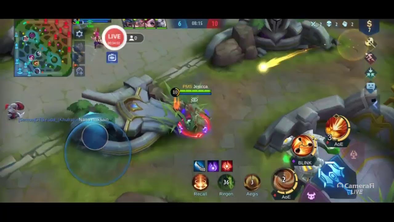 MOBILE LEGEND-NGEPUSH TERUS AMPE SAUR - YouTube