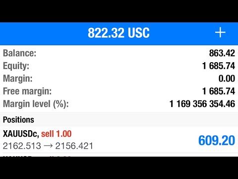 How to Trade with Cent account - YouTube