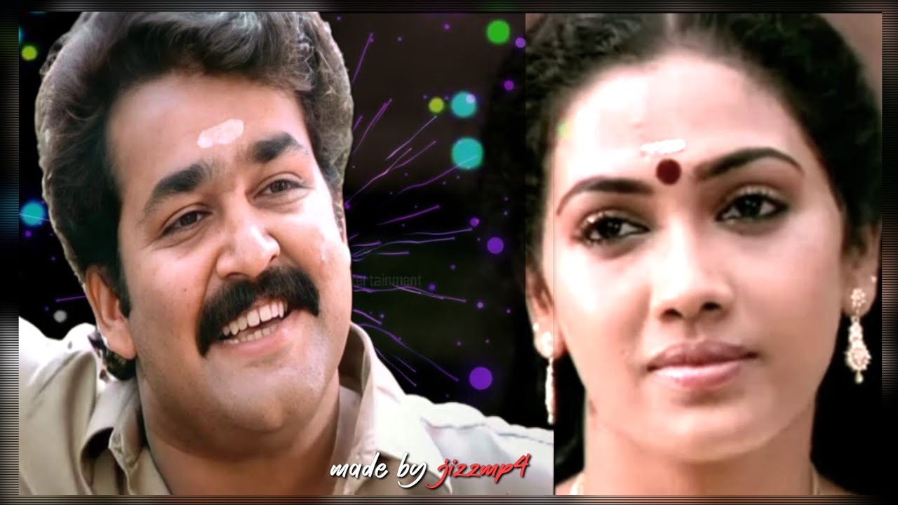 aye auto movie/whatsapp love feel status/#mohanlal and #rekha ️ - YouTube