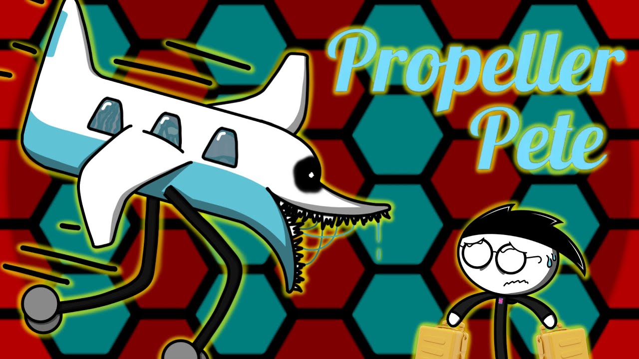 Being CHASED by an Airplane Mascot in an Abandoned Airport! | Propeller ...