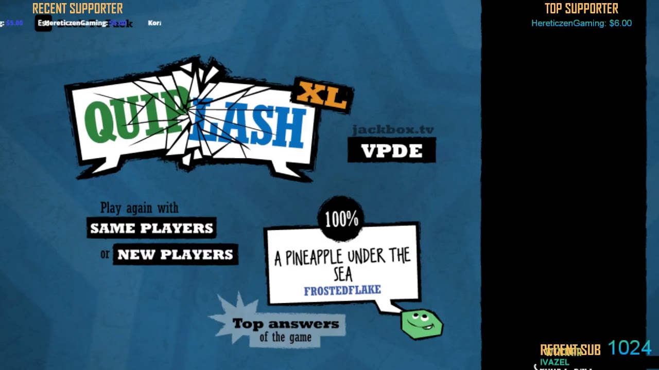 Jackbox Games With Subscribers On Discord - YouTube