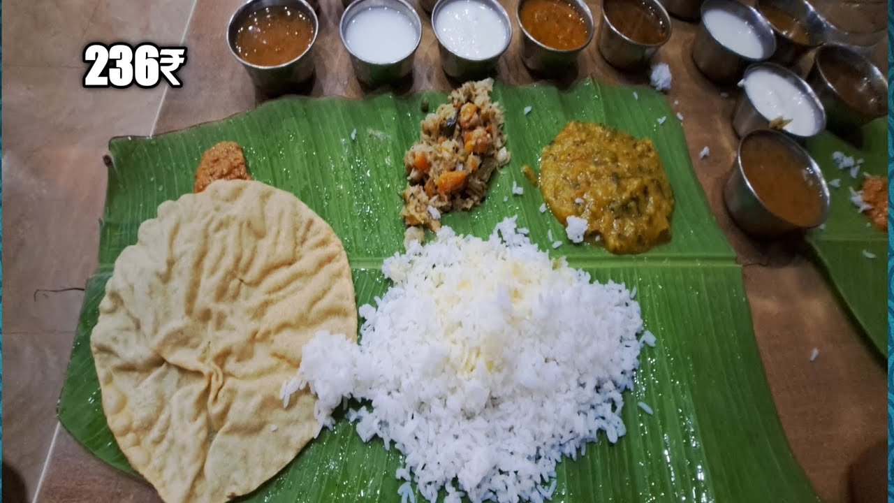 ANDHRA STYLE FULL MEALS - YouTube