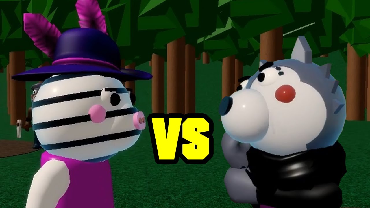 ROBLOX PIGGY BOOK 2 ZIZZY VS WOLFY JUMPSCARE - YouTube