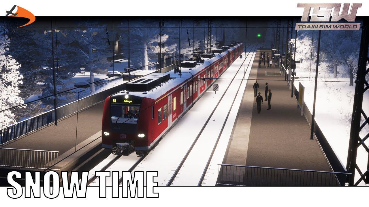[TSW] Snow Time - Train Sim World Hauptstrecke Rhein-Ruhr｜Drawyah - YouTube